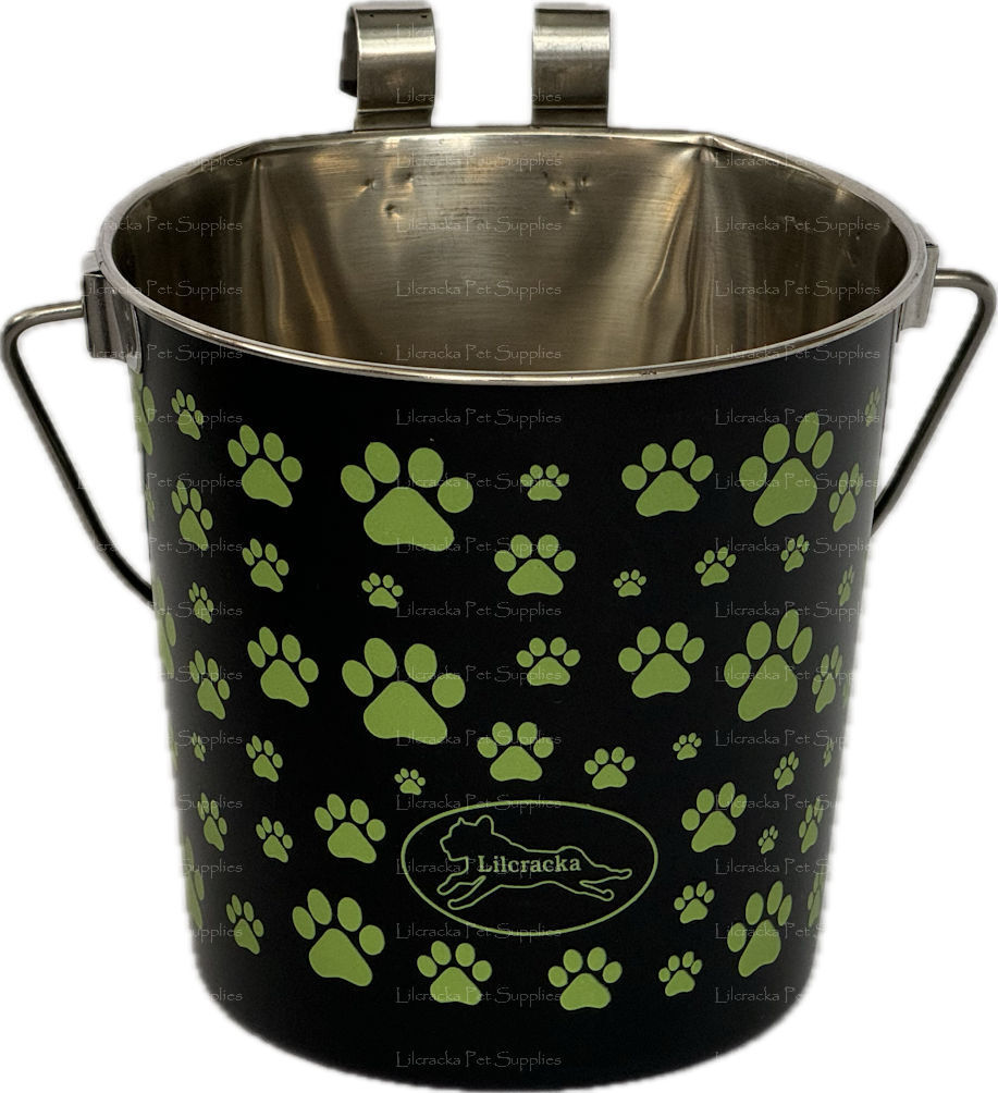 Stainless Steel Flat Side Bucket 3lt