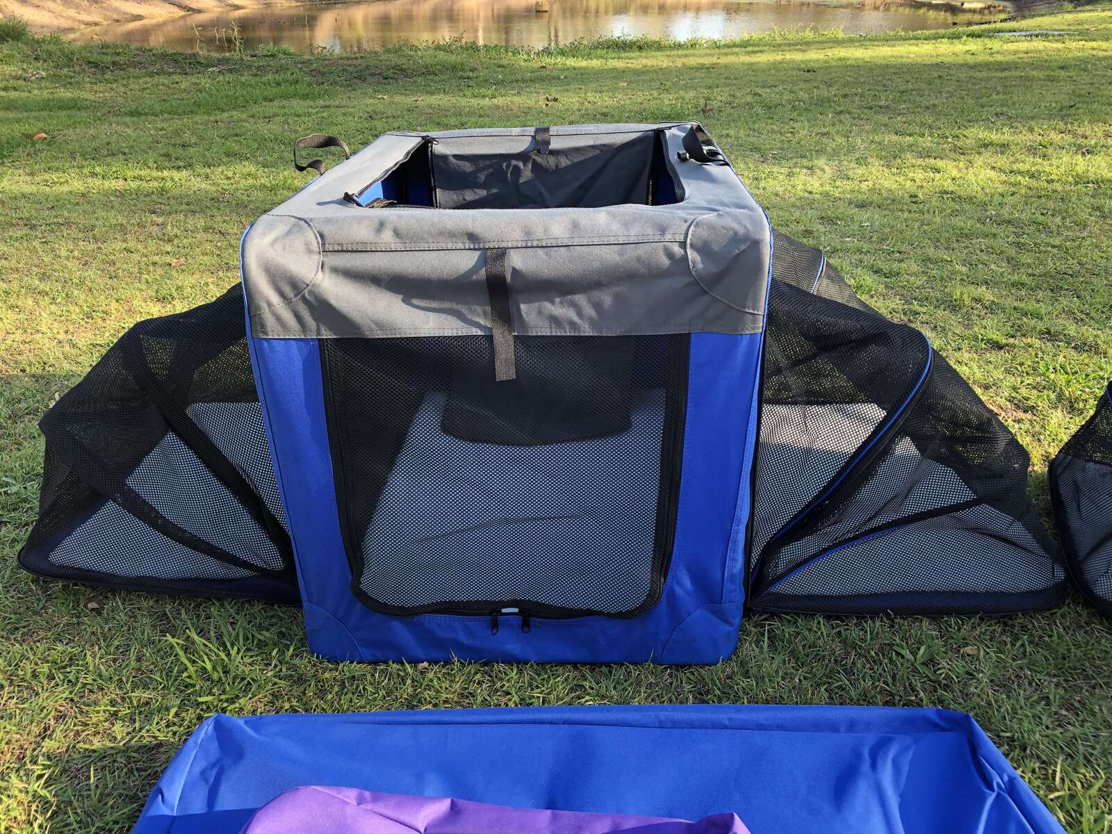 Expandable Soft Crate Double 53cm